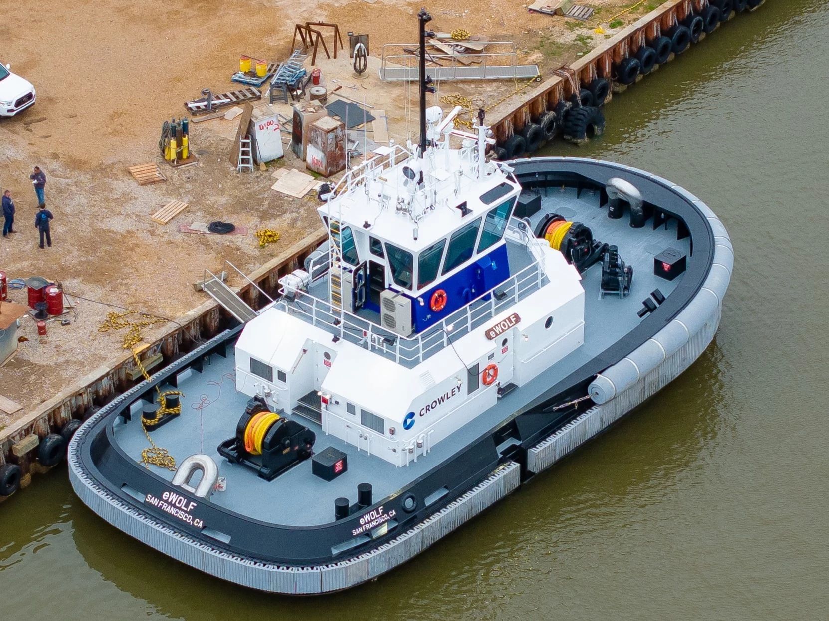 The first all-electric tugboat in the US is about to… | Canary Media